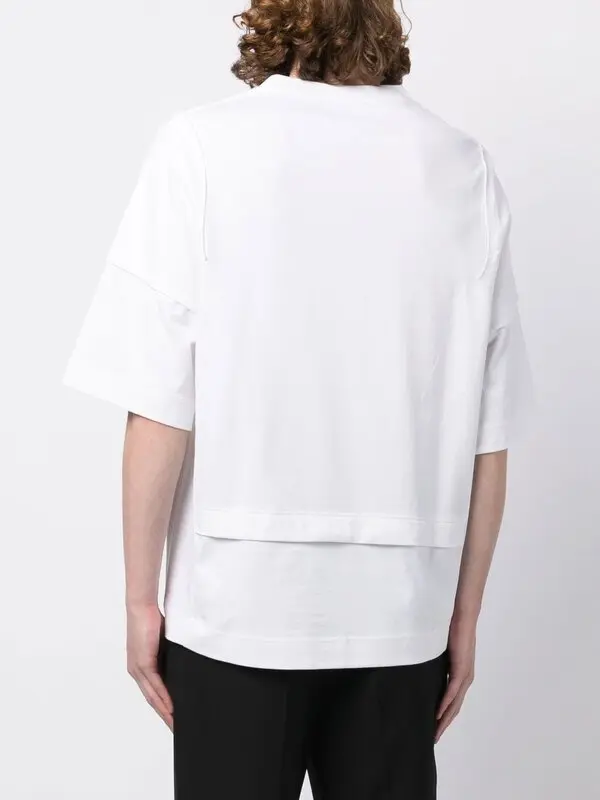 Simone Rocha Pearl-embellished Layered T-shirt