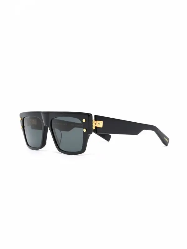 Balmain B-iii Square-frame Sunglasses