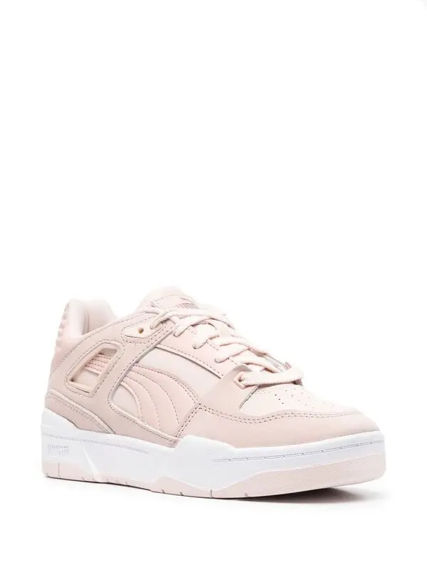 PUMA Panelled Low-top Sneakers - Pink