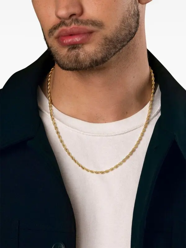NIALAYA JEWELRY Polished Rope Chain Necklace