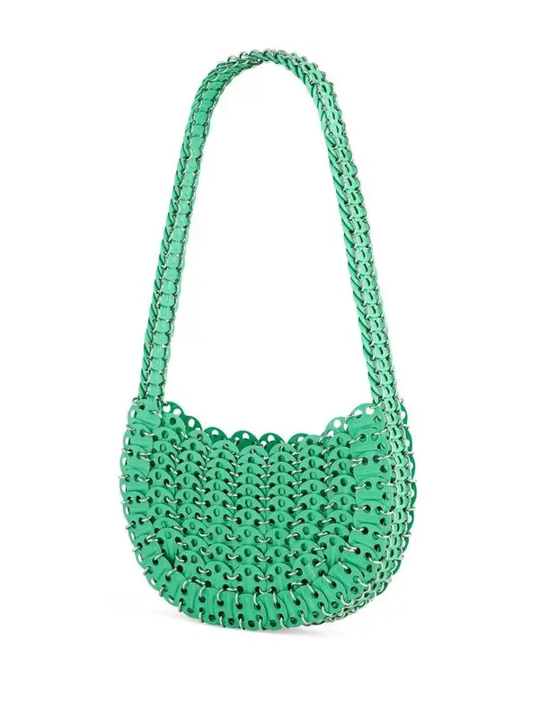 Rabanne Moon 1969 Shoulder Bag - Green