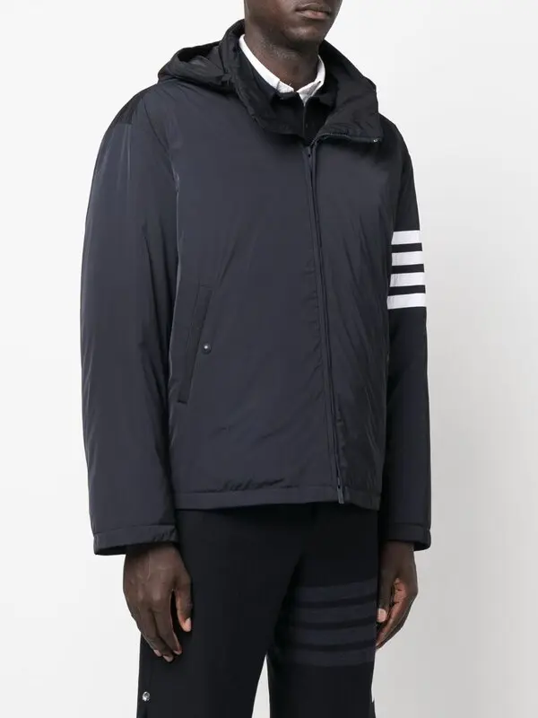 Thom Browne 4-bar Stripe Padded Jacket - Blue