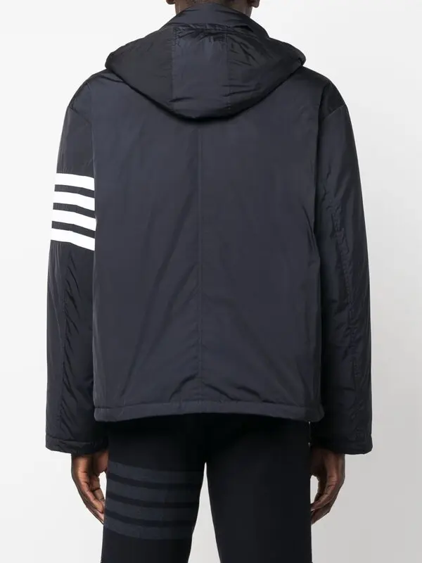 Thom Browne 4-bar Stripe Padded Jacket - Blue