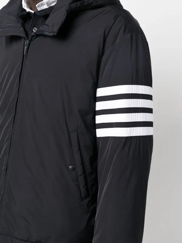 Thom Browne 4-bar Stripe Padded Jacket - Blue