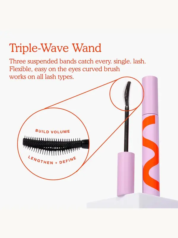 TOWER 28 Makewaves Lengthening And Volumizing Mascara - Drift (brown)