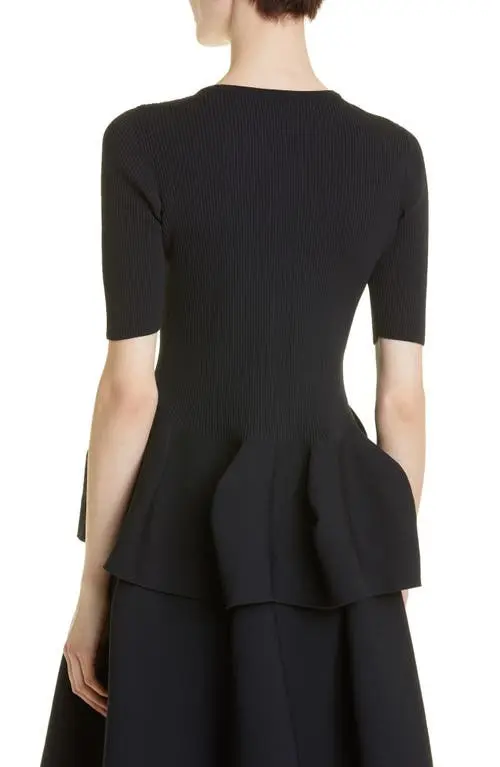 CFCL Pottery 8 Peplum Rib Top