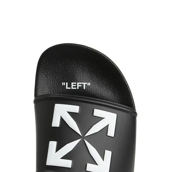Off-White Arrows Logo Rubber Sliders