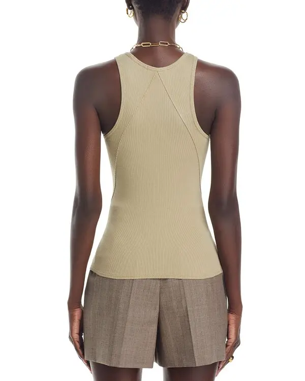 Rag & Bone Essential Ribbed Racerback Tank - Sage