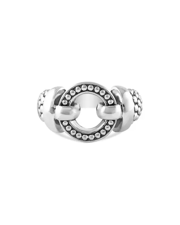 Lagos Sterling Beaded Ring