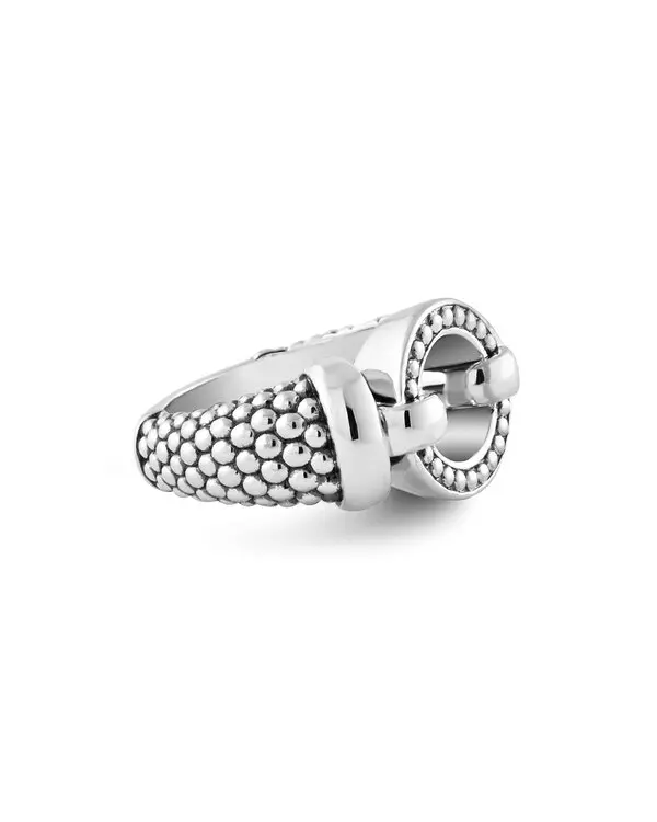 Lagos Sterling Beaded Ring
