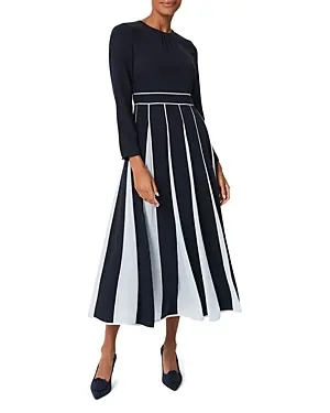 HOBBS LONDON Cecilia Colorblocked Dress
