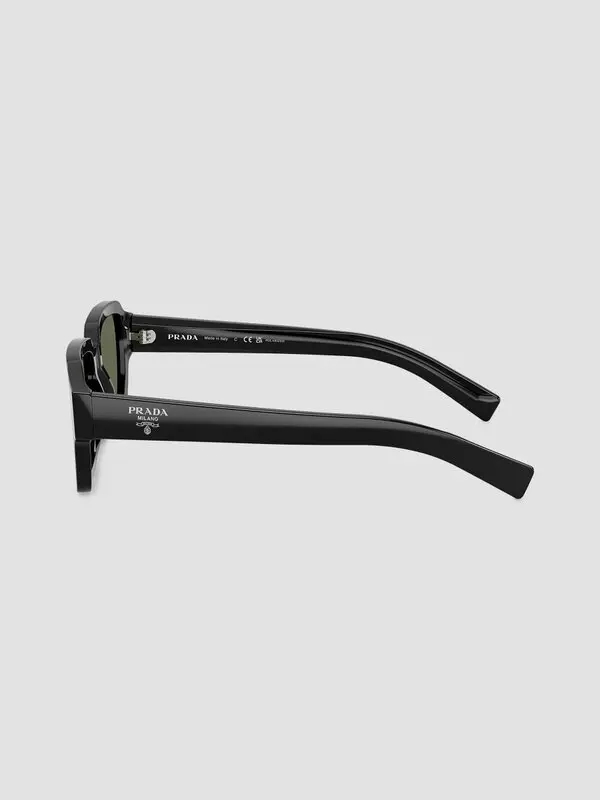 Prada 52mm Transparent Acetate Sunglasses