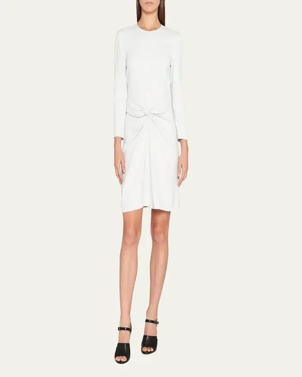 Giorgio Armani Ruched A-line Dress
