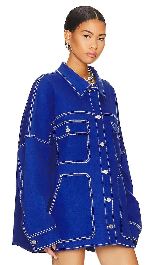 BY.DYLN Cooper Jacket - Cobalt