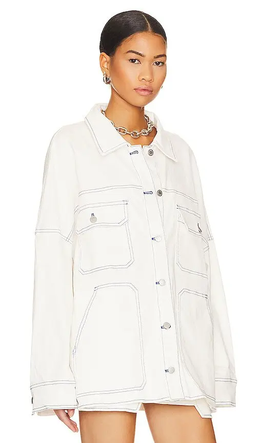 BY.DYLN Cooper Jacket - White
