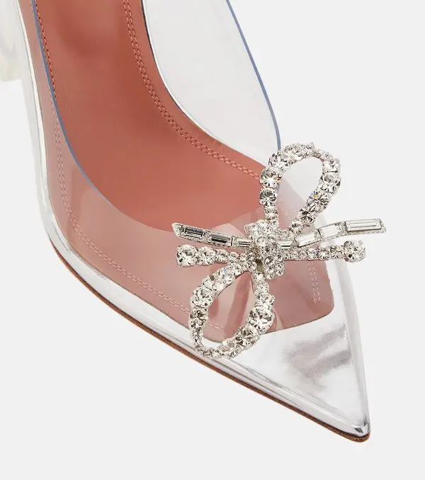 Amina Muaddi Rosie Pvc Pumps