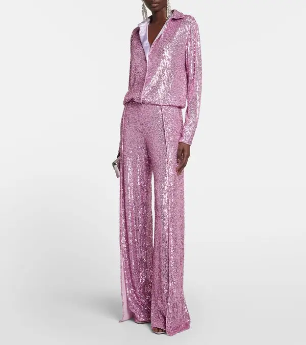 TOM FORD Sequined Shirt - Pink