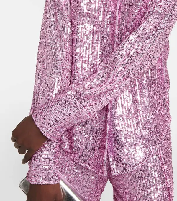TOM FORD Sequined Shirt - Pink