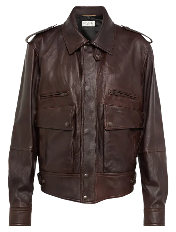Saint Laurent Leather Jacket