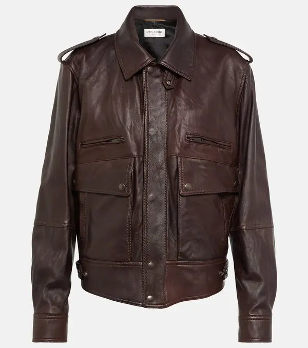 Saint Laurent Leather Jacket