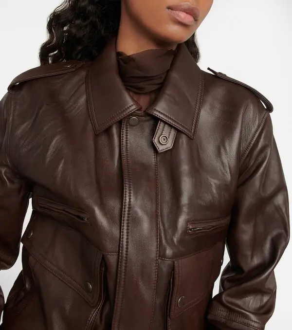 Saint Laurent Leather Jacket