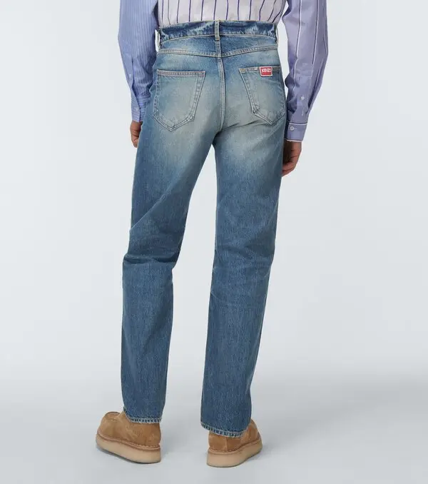 Kenzo Asagao High-rise Straight Jeans