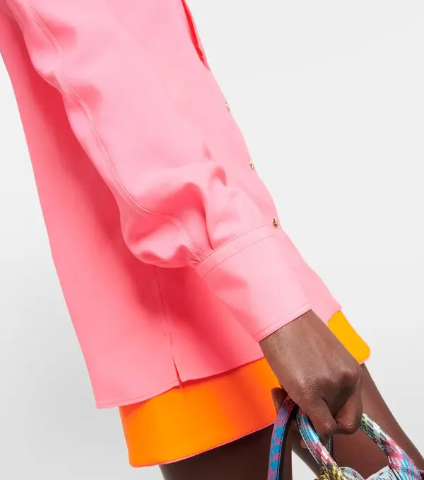 VIVIENNE WESTWOOD Tie-neck Crêpe Blouse