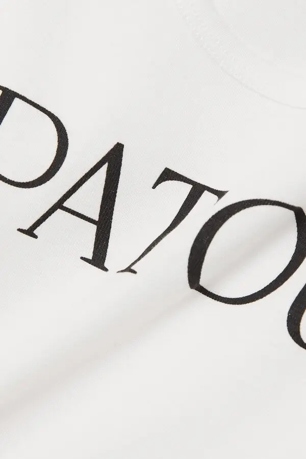 PATOU Iconic Printed Tank - White