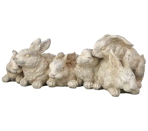 VALERIE PARR HILL Garden Bunny Clutch X6 12.5'l Valerie - One-color