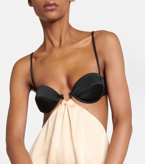 Stella McCartney Embroidered Cutout Gown - Multicoloured