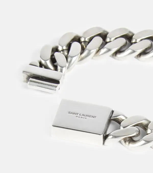 Saint Laurent Curb-chain Bracelet