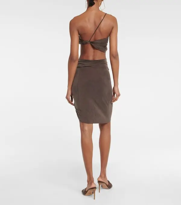 Jacquemus Le Bandeau Espelho Bra Top - Brown