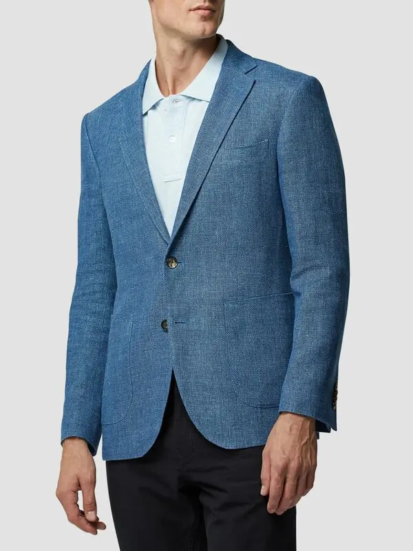 Rodd & Gunn The Cascades Woven Jacket - Azure