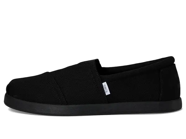 Toms Recycled Cotton Canvas Alpargata Forward Espadrille Shoes