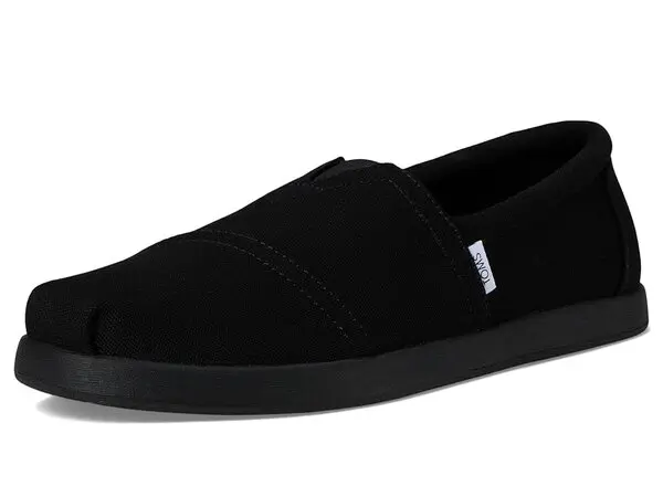Toms Recycled Cotton Canvas Alpargata Forward Espadrille Shoes