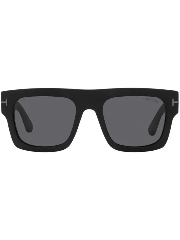TOM FORD Square-frame Tinted Sunglasses - Black