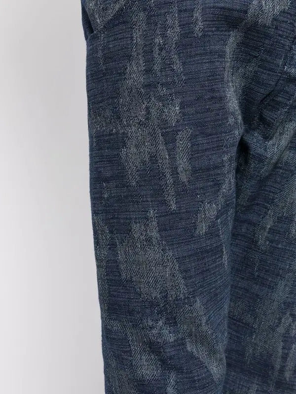 PORTS V Distressed Tapered Trousers