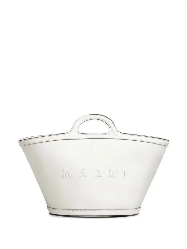 Marni Tropicalia Large Tote Bag - White