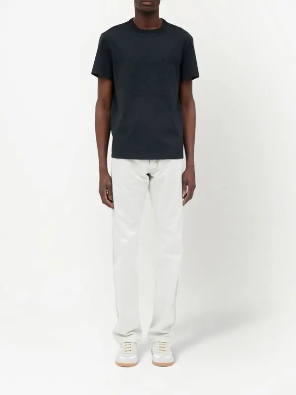 MAISON MARGIELA Numeric Logo-embroidered T-shirt