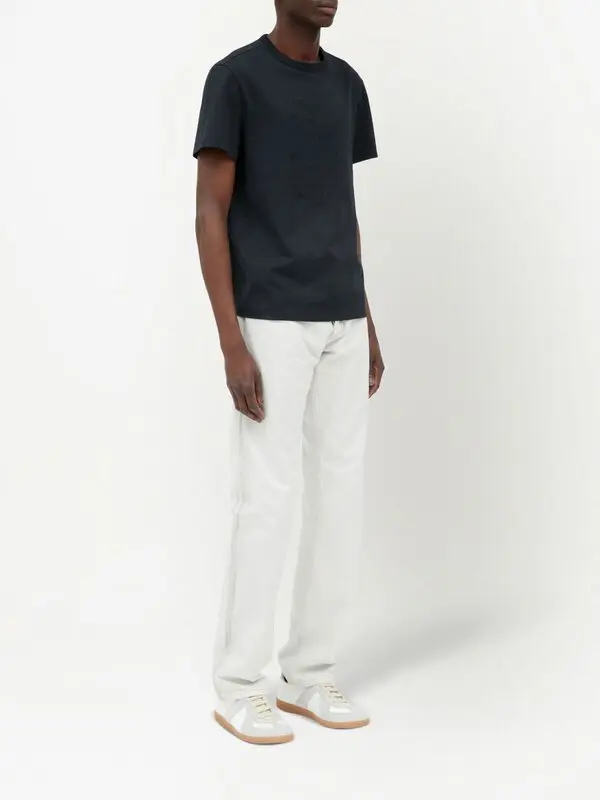 MAISON MARGIELA Numeric Logo-embroidered T-shirt
