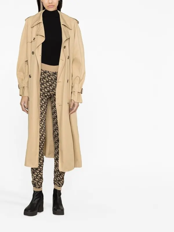 Stella McCartney Wave-pattern Knitted Trousers