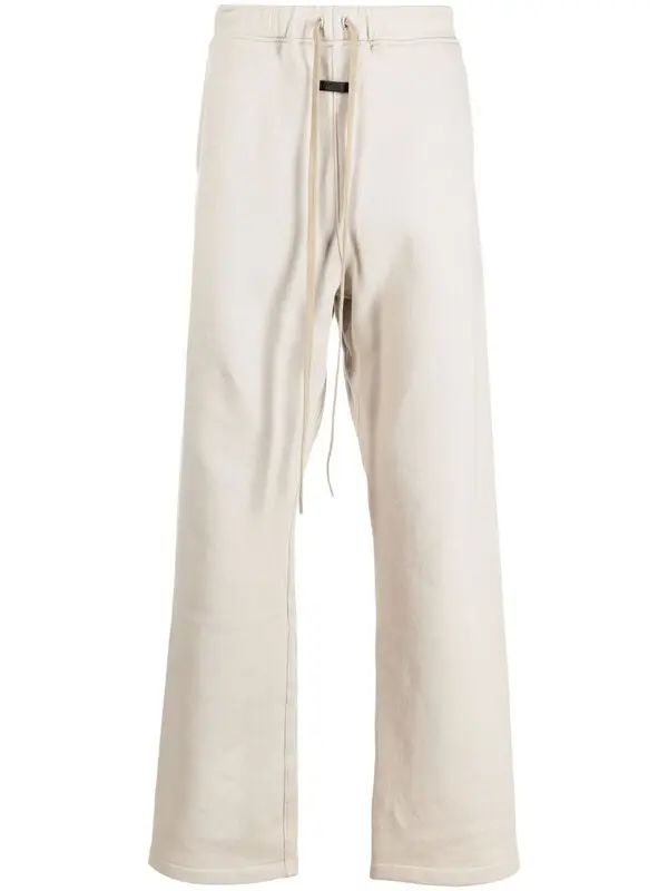 Fear Of God Drawstring Cotton Track Pants - Grey