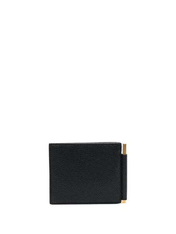 TOM FORD Logo-stamp Leather Wallet