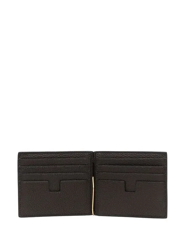 TOM FORD Logo-stamp Leather Wallet