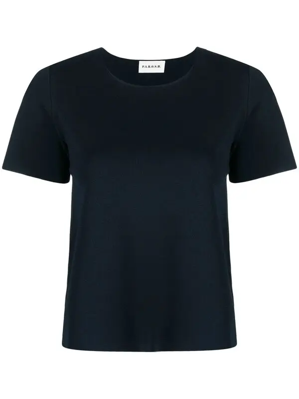 P.a.r.o.s.h Round-neck Knitted T-shirt