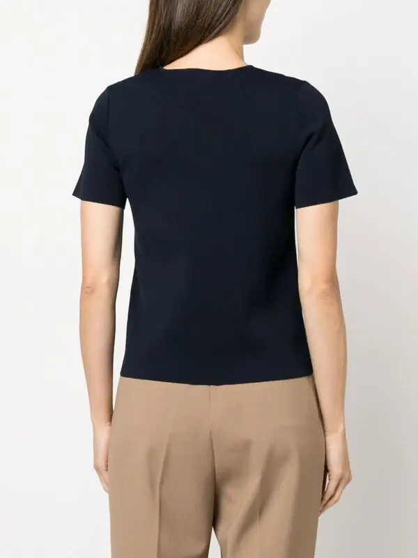 P.a.r.o.s.h Round-neck Knitted T-shirt