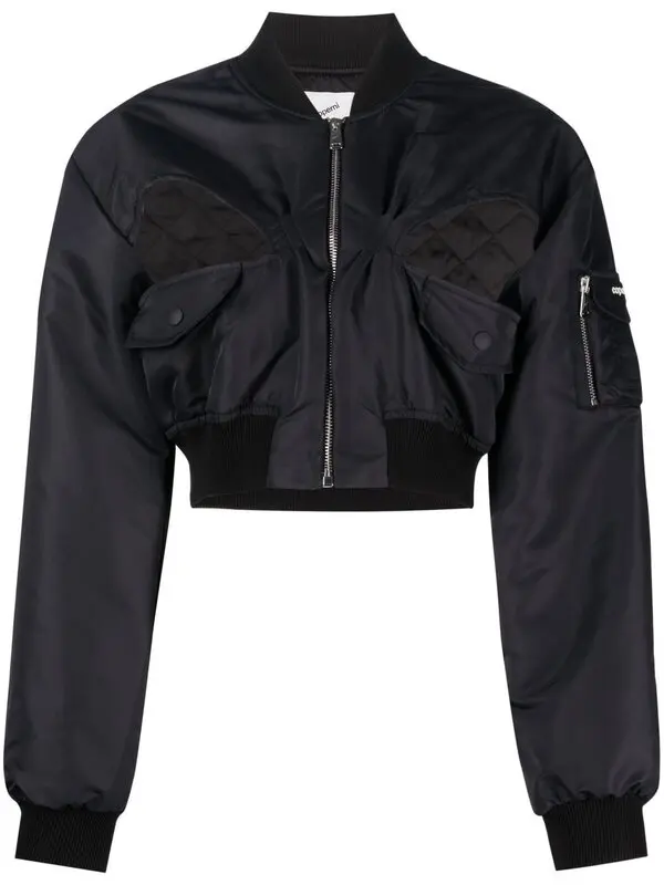 Coperni Cropped Bomber Jacket