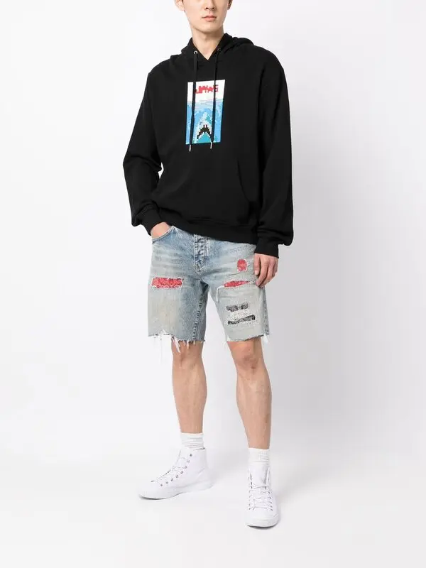 MOSTLY HEARD RARELY SEEN Sharkbite Pullover Hoodie