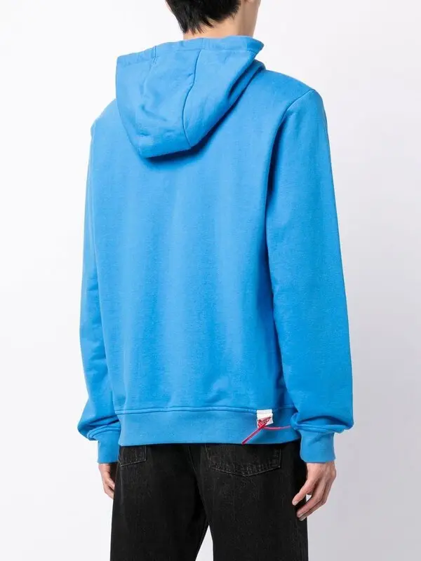 MOSTLY HEARD RARELY SEEN 8-BIT Prism Air Long-sleeve Hoodie - Blue