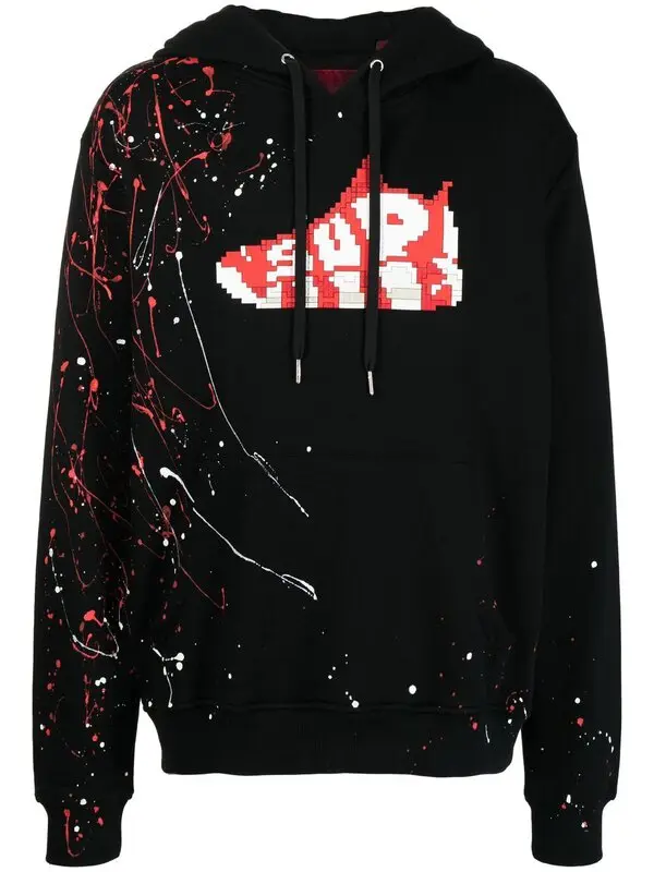 MOSTLY HEARD RARELY SEEN Hype Air Long-sleeve Hoodie - Black